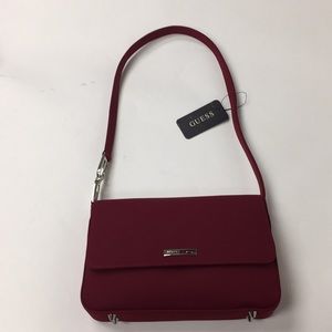 Guess | Bags | New Ruby Red Guess Brand Handbag And Wallet | Poshmark